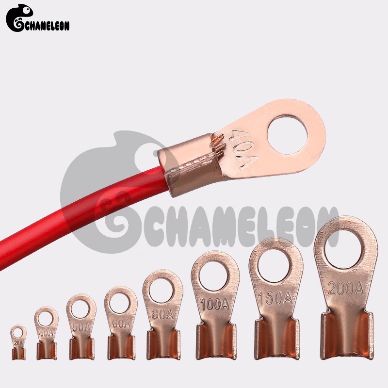Chameleon Motercycle OT Type Copper Open Connecting Nose Cable ...