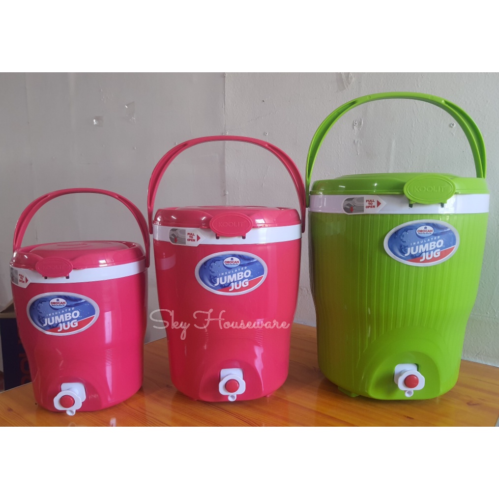 OROCAN KOOLIT JUMBO JUG INSULATED 4L 8L 12L WATER JUG COOLER #9004 #9008 #9012 | Shopee Philippines