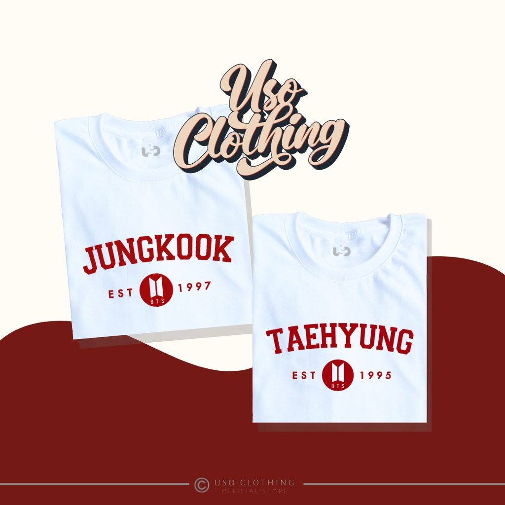 KPOP MINIMALIST SHIRT / ARMY SHIRT / USO CLOTHING | Shopee Philippines