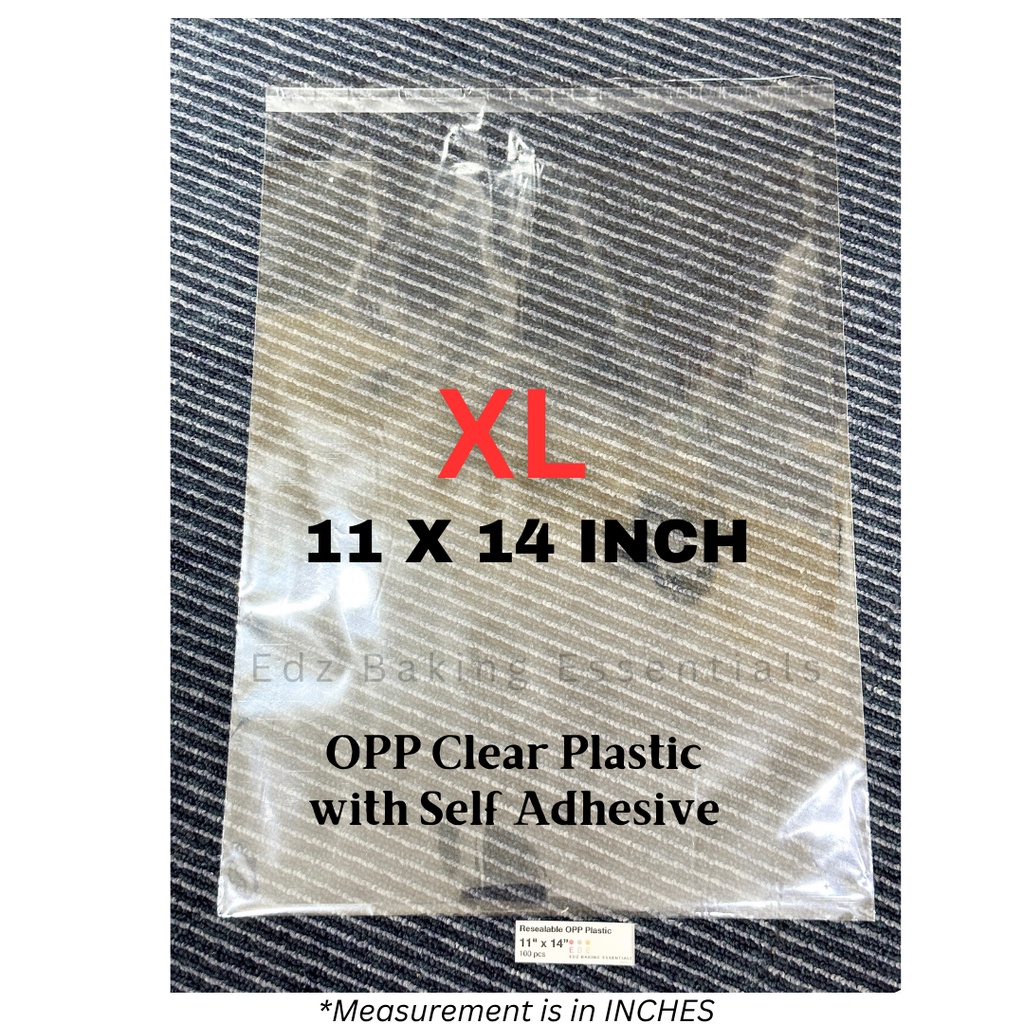100pcs OPP Plastic with Adhesive Packaging Pouch Resealable OPP Pouch ...