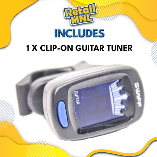 Retailmnl SWIFF A9 Clip-On Automatic Electronic Crown Tuner | Shopee Philippines