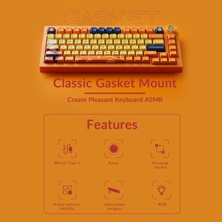 Akko Dragon Ball SUPER GoKu 5075B Plus RGB LED Mechanical Keyboard 82 ...