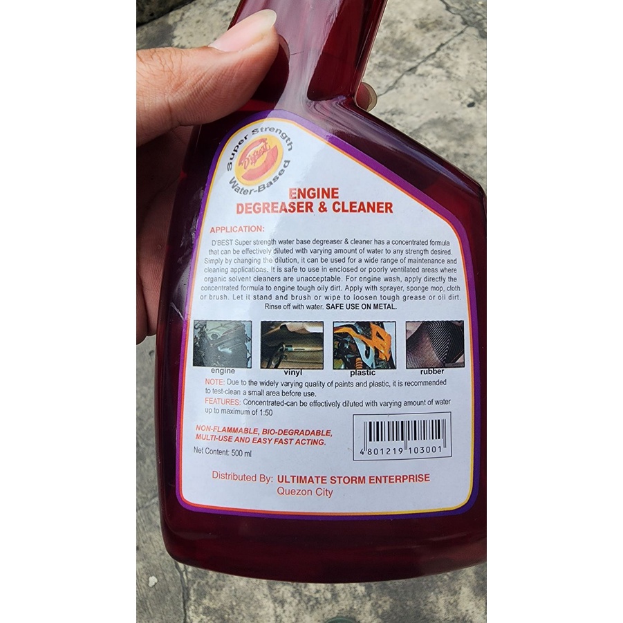 DBEST Engine Degreaser and Cleaner 500ml | Shopee Philippines