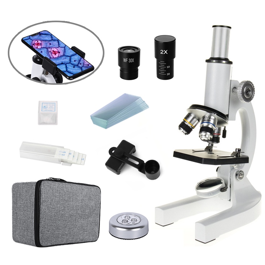Geefuntech Biological Microscope 120x-2400x Students Educational ...