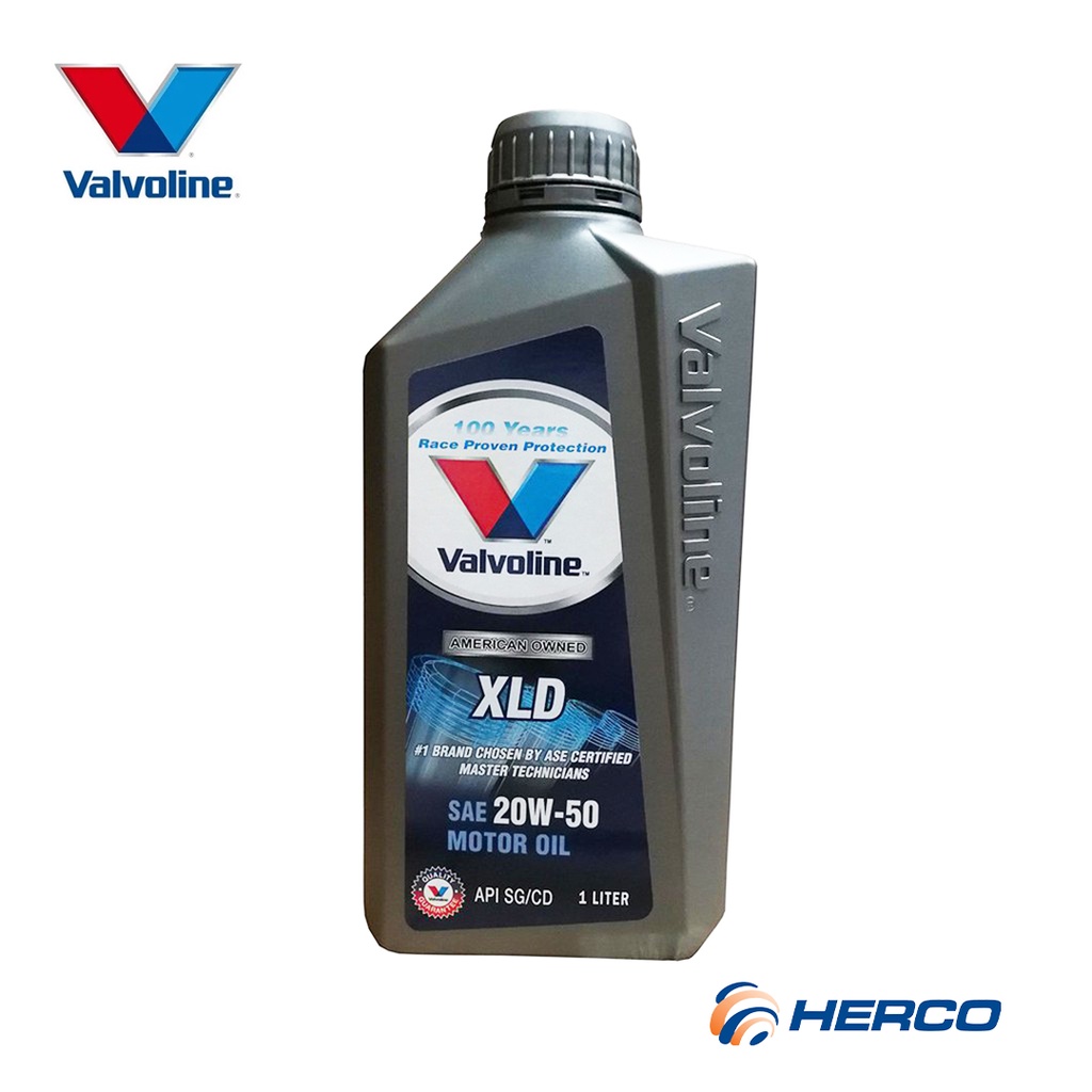 Valvoline XLD 20W50 Multigrade Motor Oil API SG/CD 1 Liter VL691980 ...