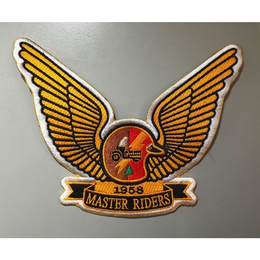 MASTER RIDER PATCH ( size: 160 mm X 128 mm ) | Shopee Philippines