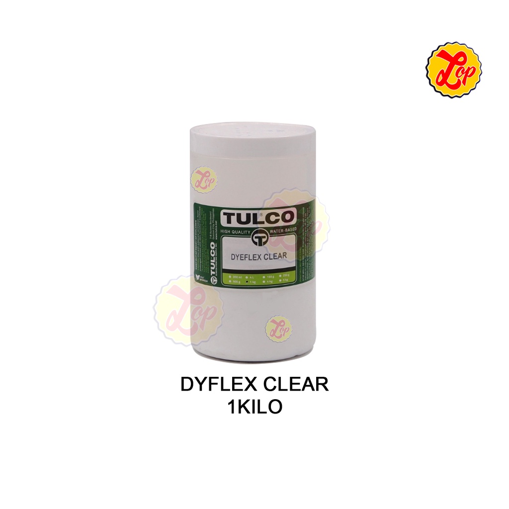 Waterbase - Tulco Dyeflex White and Clear kilo | Shopee Philippines