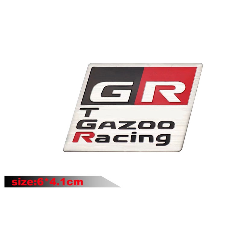 GR Gazoo Racing Emblem Badge Sticker Body Decor Decal For Toyota RAV4 ...