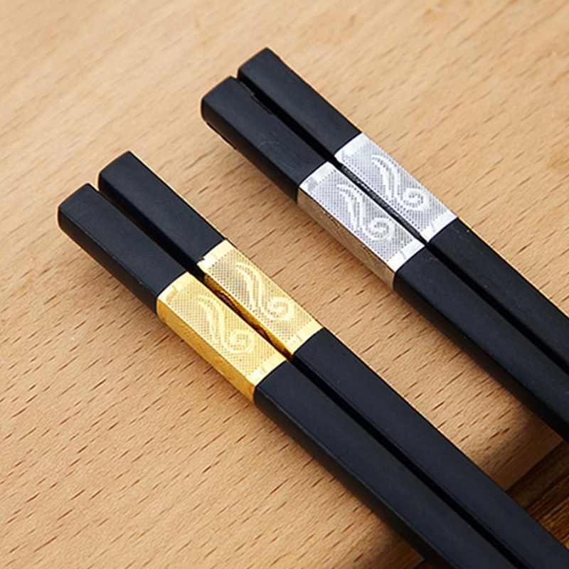 Kitchen Household Hotel High-grade Chopsticks Non-slip High Temperature ...