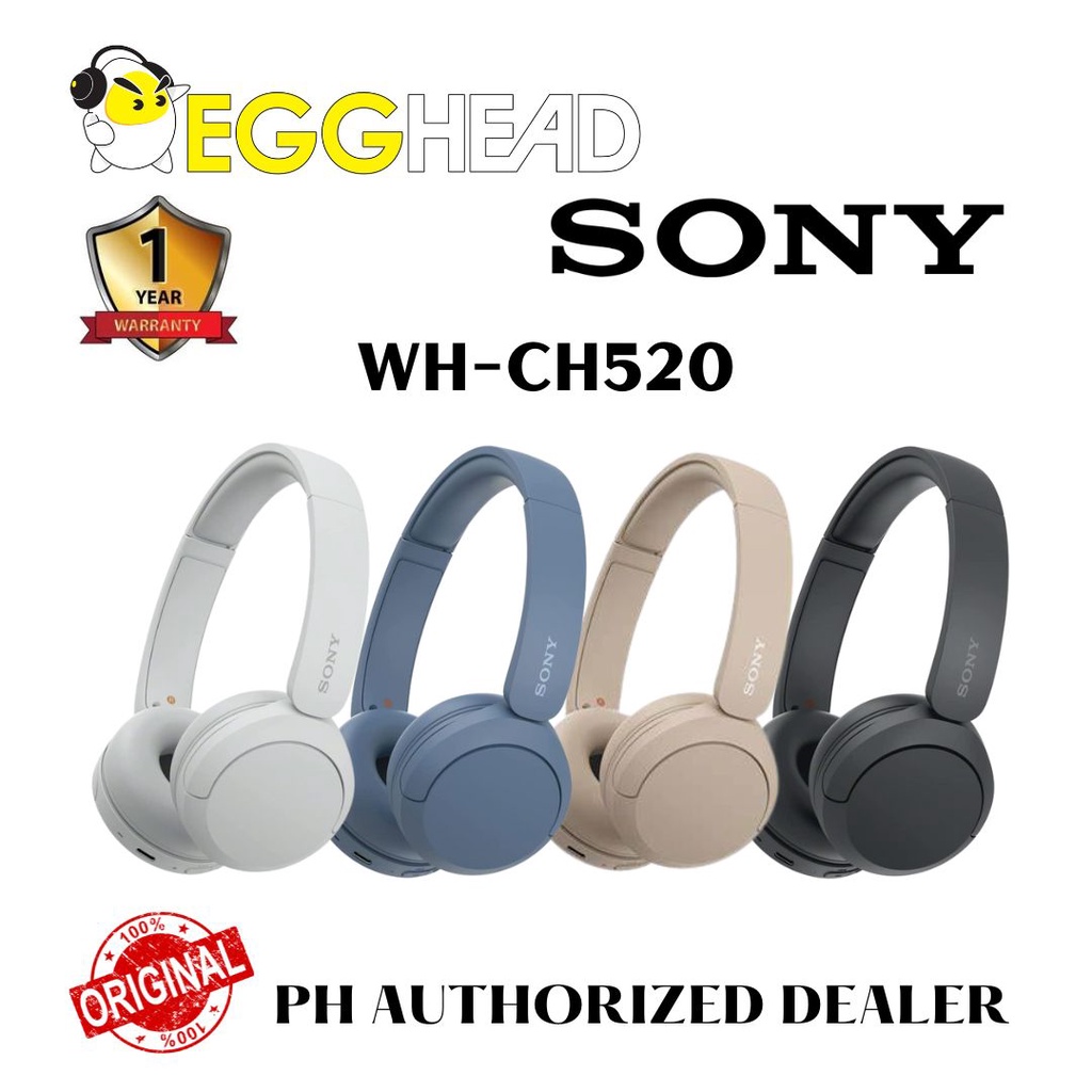 Sony WH-CH520 Wireless Headphones | Shopee Philippines