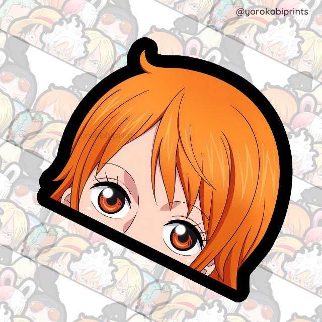 One Piece - Peeker - Sun God Nika, Luffy, Zoro, Sanji, Nami, Robin, Uta ...