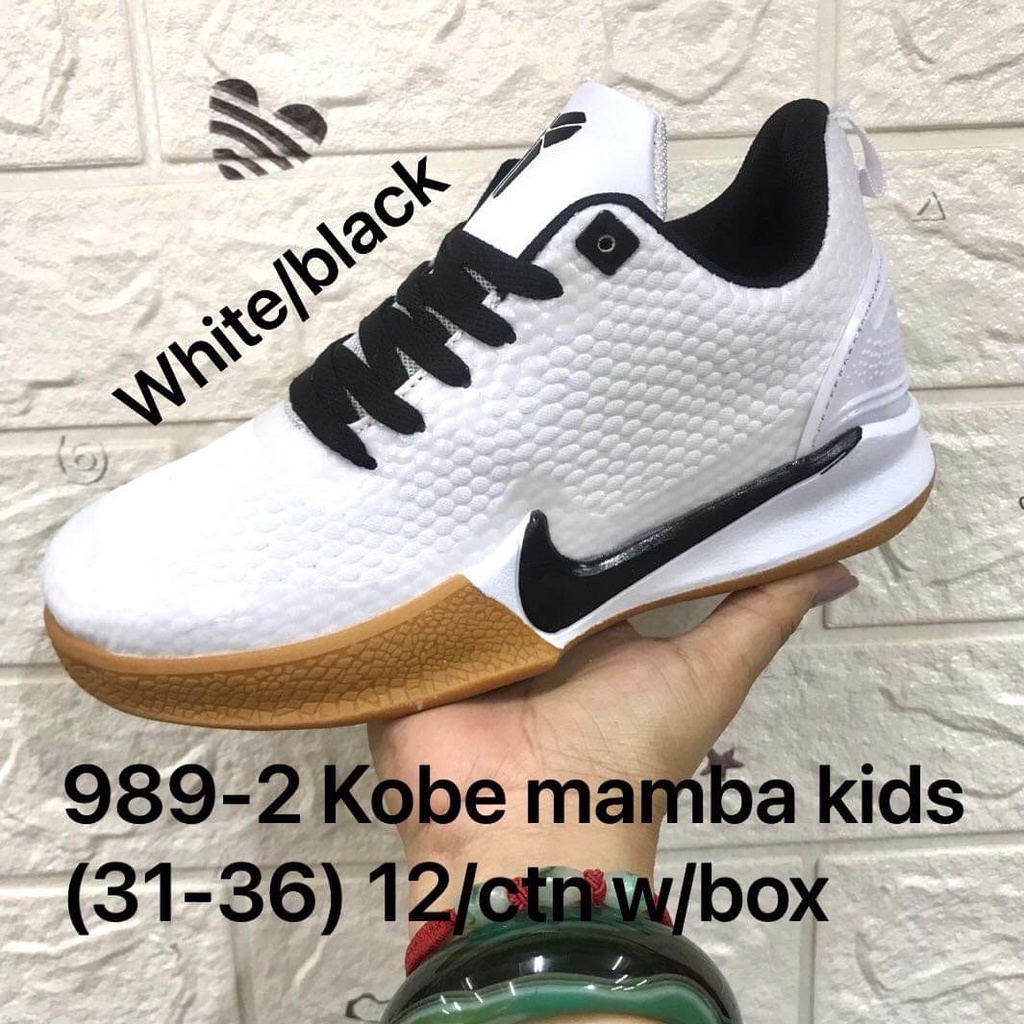 #989-2 KOBE MAMBA FOR KIDS 30-35 W/BOX | Shopee Philippines