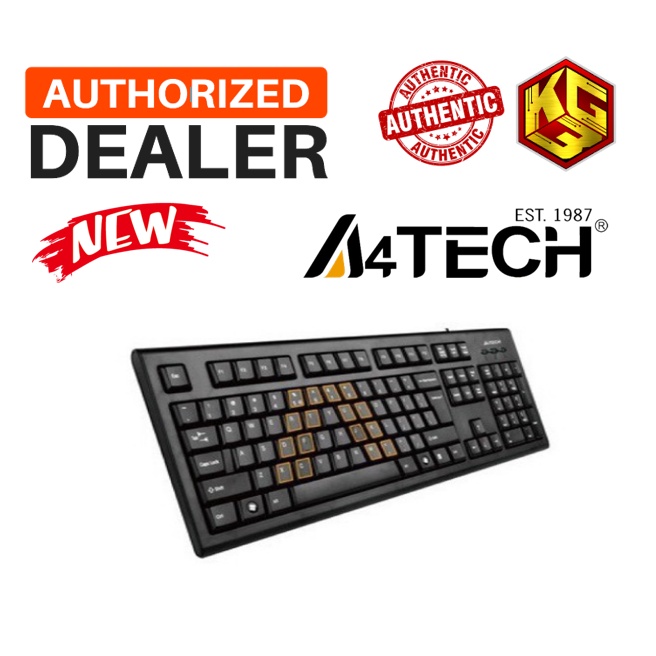 A4TECH KRS-85 USB KEYBOARD | Shopee Philippines