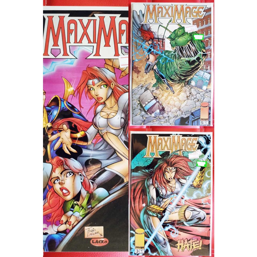 MaxiMage 3 - 7 Image Comic Book VF 1996 with Final issue | Shopee ...