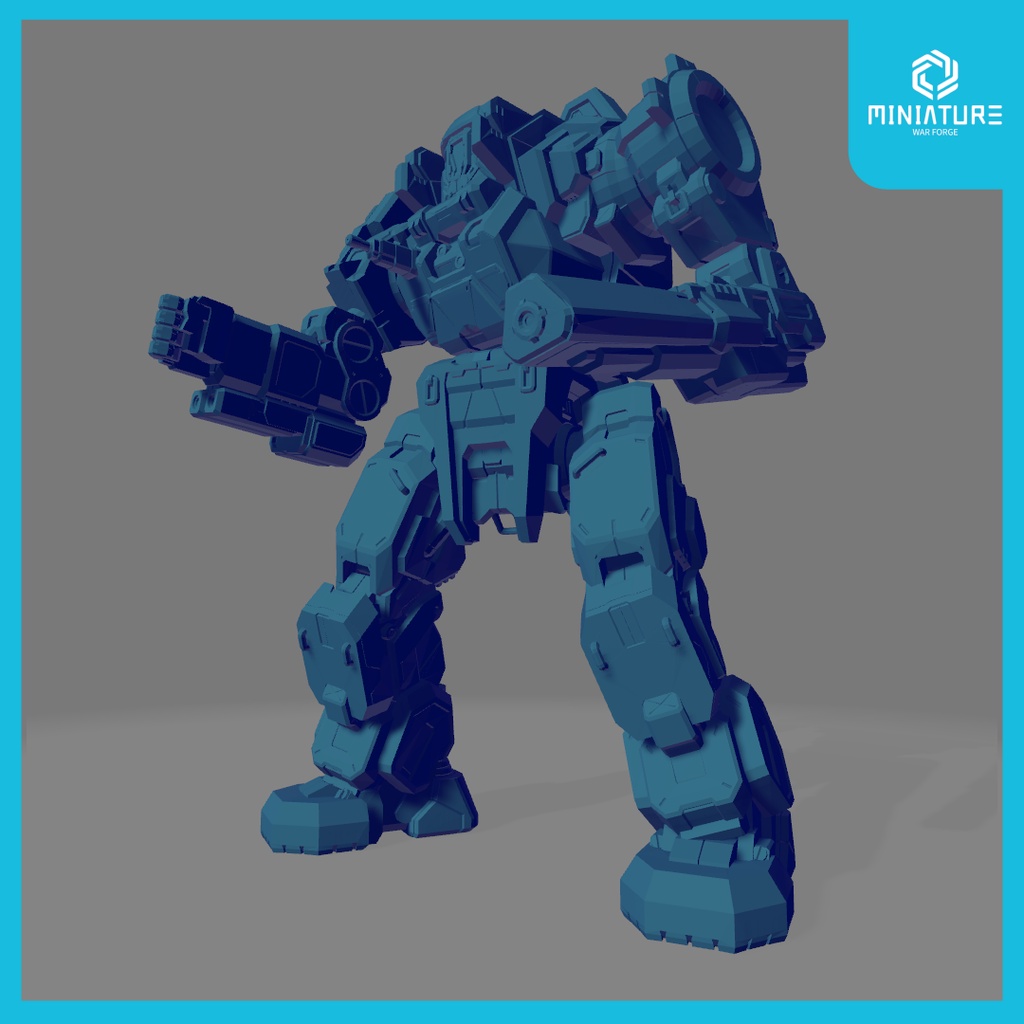 Executioner Prime, aka "Gladiator" for Battletech w/ 30mm Hexbase ...