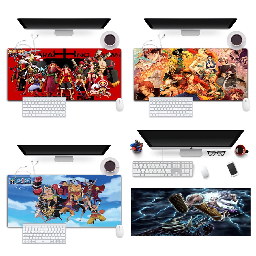 (COD / Spot) One Piece Extended Large Gaming Mouse Pad Desk Pad 80cm x ...