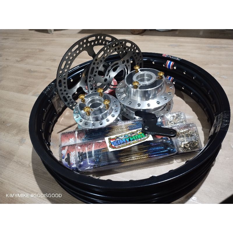 RAIDER 150 CARB AND fi RIM SET ( FREE DISC BOLTS) | Shopee Philippines