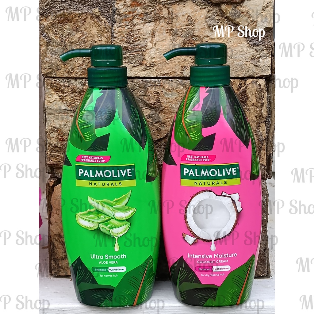 Palmolive Naturals Shampoo 600ml PUMP (PINK and GREEN only) | Shopee ...