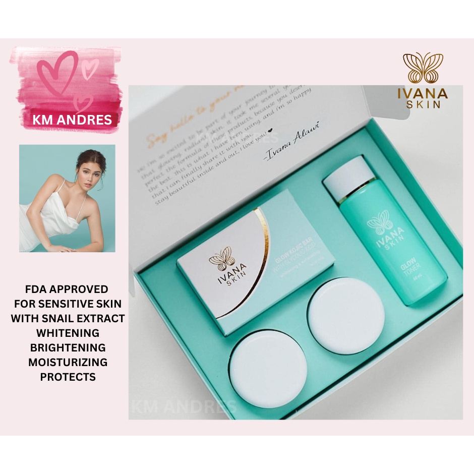 Ivana Skin Rejuvenating Glow Kit By Ivana Alawi Exfoliating Hydrating