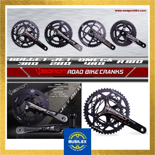 WEAPON GR150 GR250 GR350 R180 JET280 OMEGA CRANKSET | Shopee Philippines