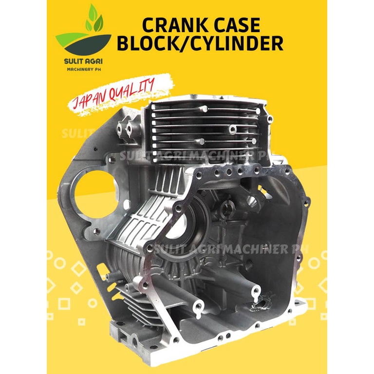 Crankcase Cylinder Block 186F 186FA Aircooled Diesel Engine 10hp 12hp ...