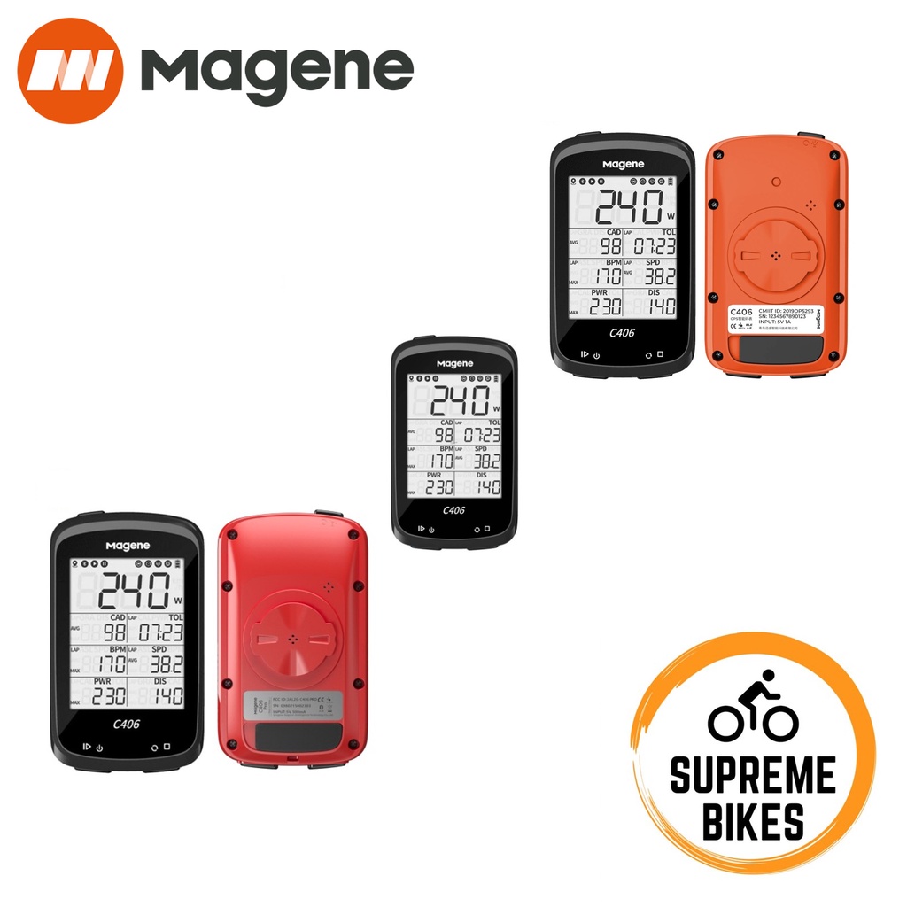 Magene C406 GPS Cycling Computer (cyclo computer) IPX6 Waterproof ...