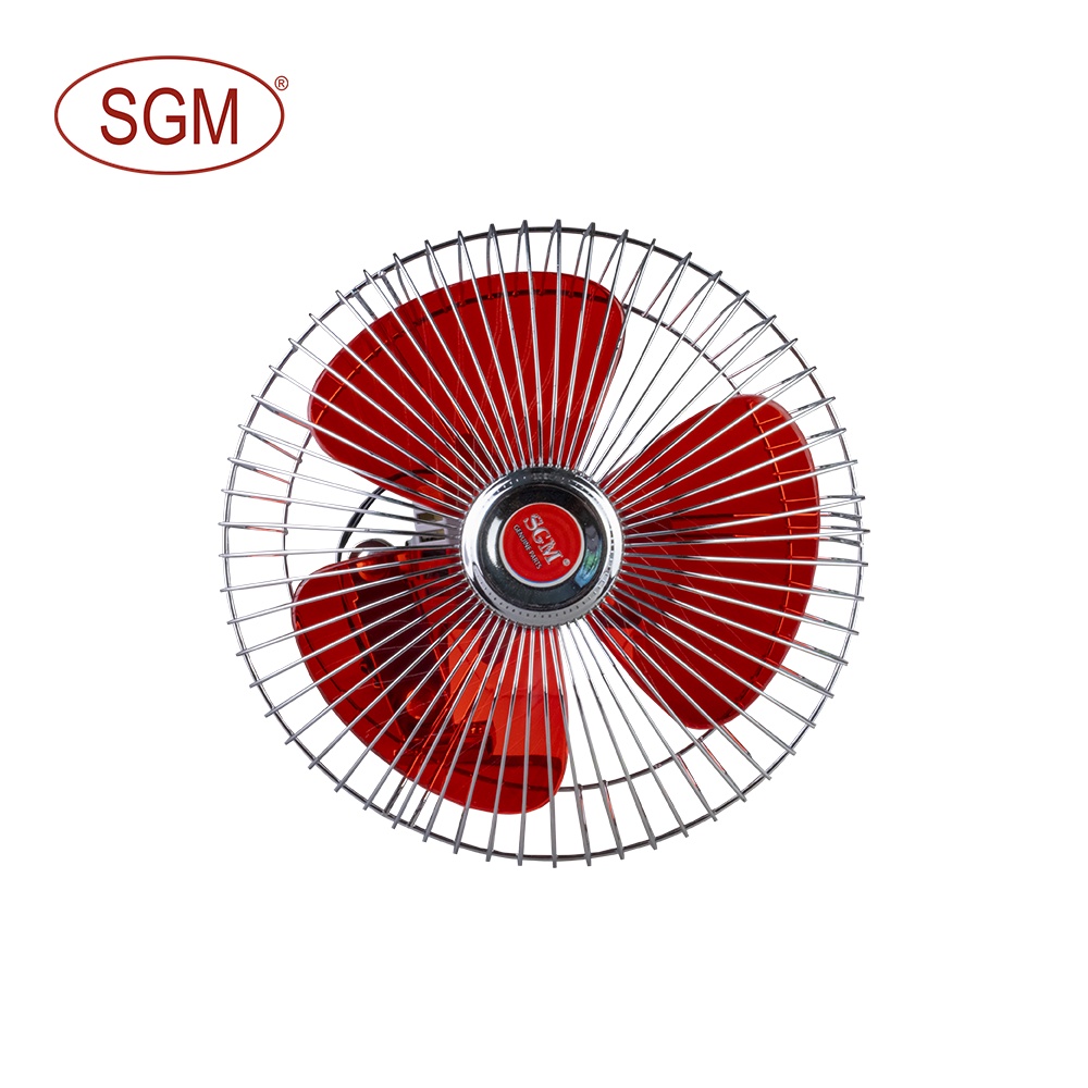 SGM CAR FAN 6" 12V BLUE / GREEN / RED CAR AUTO COOLING FAN BEST CHOICE ...