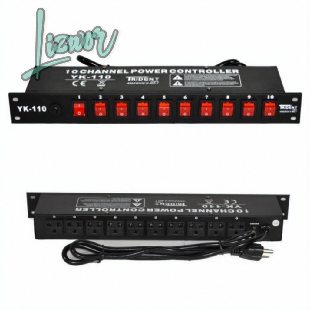 Trident/Homevision [random brand to ship] YK-110 10 Channel Power ...