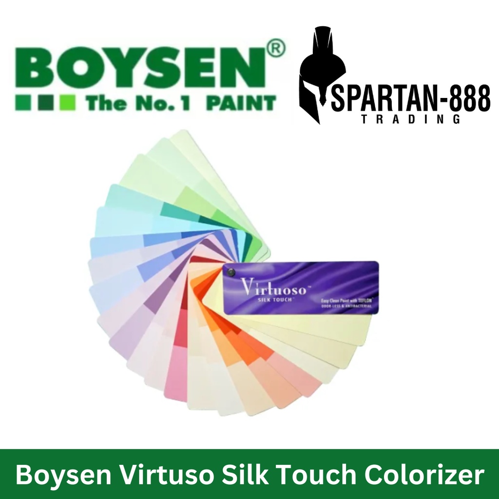 Boysen Virtuoso Color Chart | Shopee Philippines