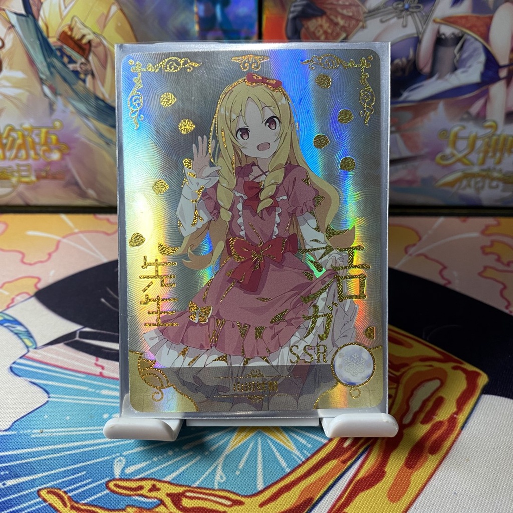 SSR Elf Yamada from Eromanga-sensei - Goddess Story TCG Anime Waifu ...