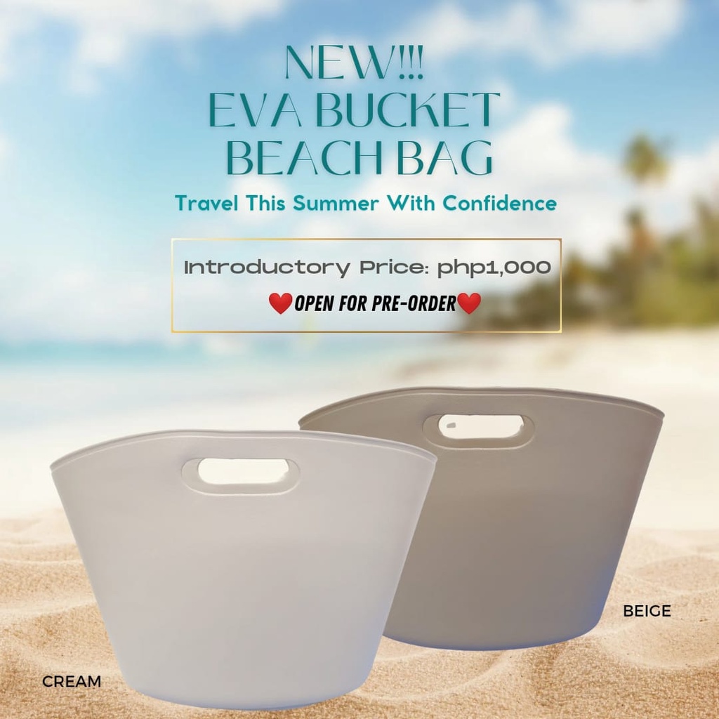 Eva Bucket Beach Bag | Shopee Philippines