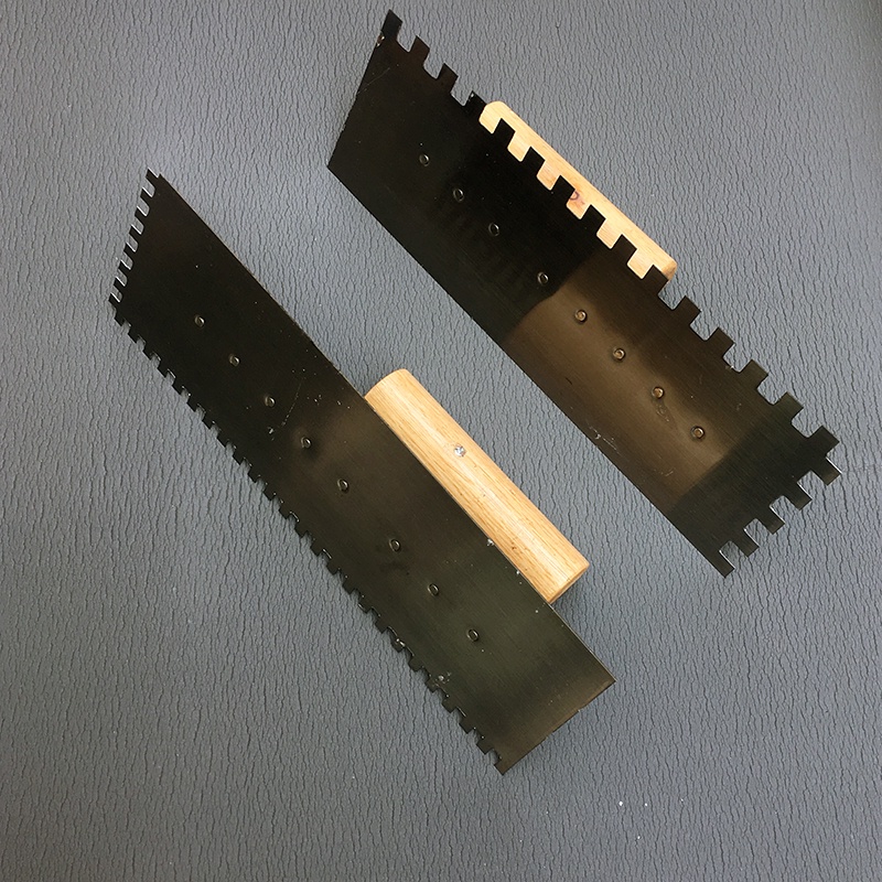 Spatula Plastering with Teeth Plastering Scraping Mud Tile Workers ...