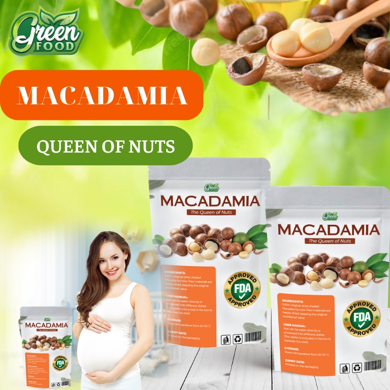 Dr.PINOCA Healthy Macadamia Nuts mixed nuts Macadamia Nuts Healthy Food Rich Nutrition Glunten ...