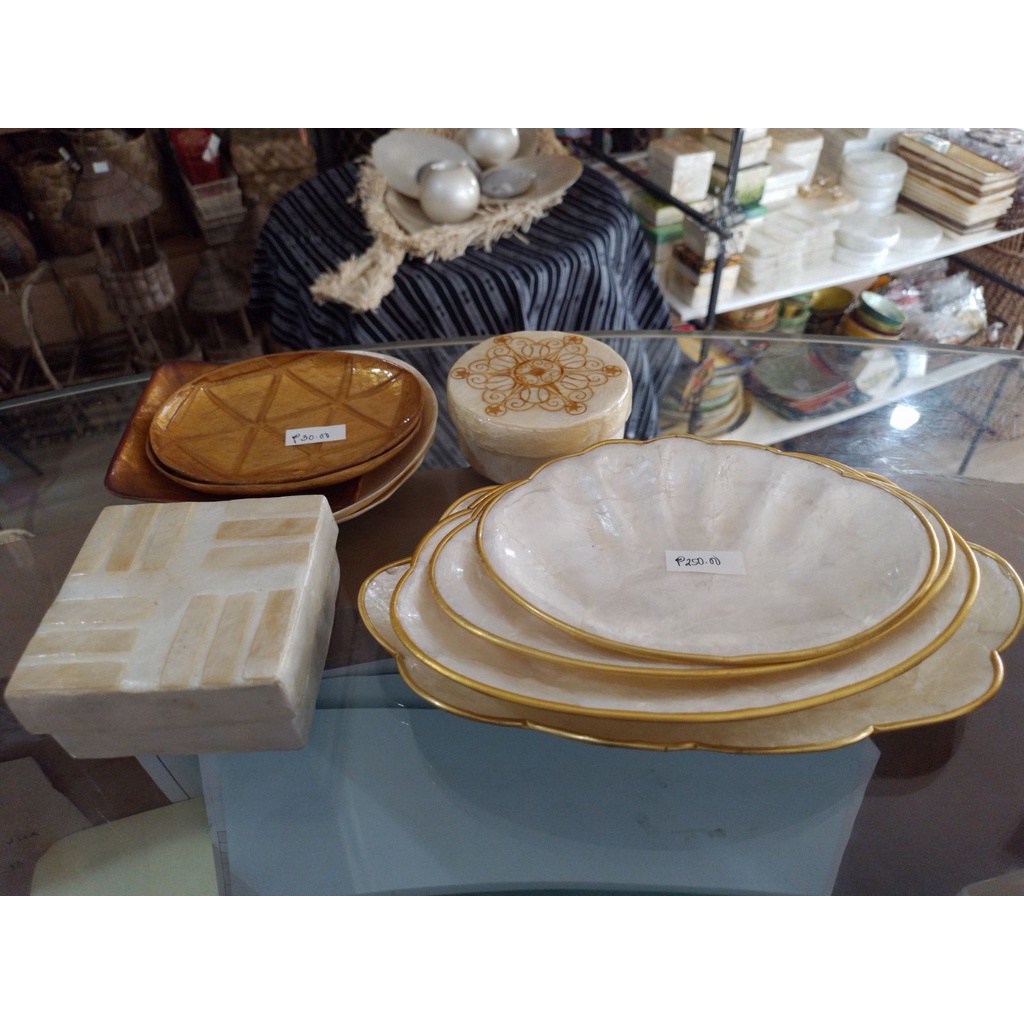 Assorted Capiz Utensils | Shopee Philippines