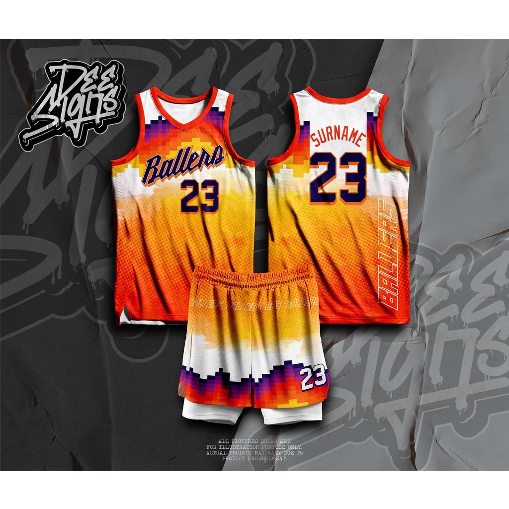 Ballers Jersey Free Customized Customize Name Sublimation BALLERS 10 ...
