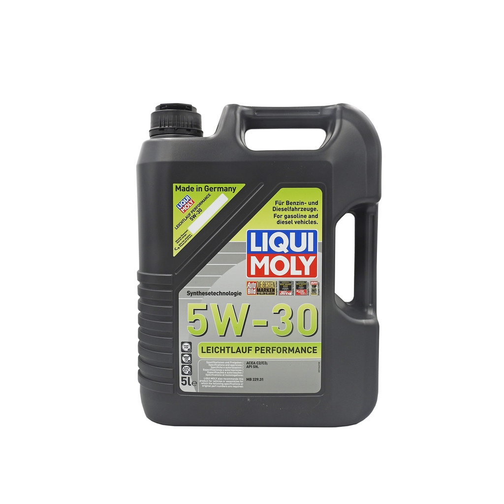 Liqui Moly Leichtlauf Performance SN ACEA C2/C3 5W30 Synthetic Engine Oil (5 Liters) (PROMO ...