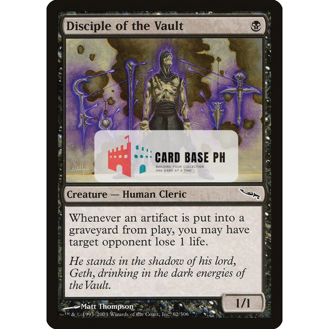 Disciple of the Vault(Lightly Played) - Magic the Gathering Trading ...