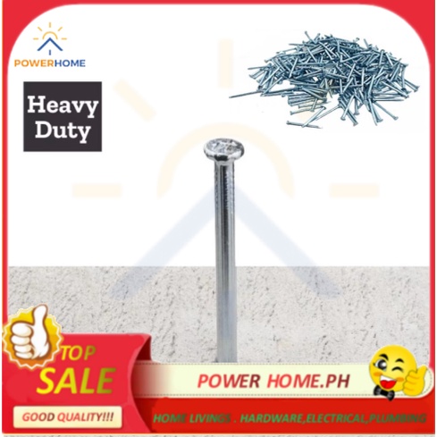 Power Concrete Nail 1KL SLIM NAIL 1, 11/2 , 2 | Shopee Philippines