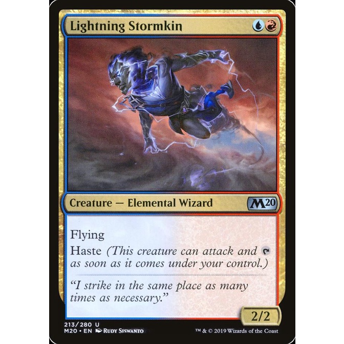 Magic the Gathering | Lightning Stormkin | Shopee Philippines
