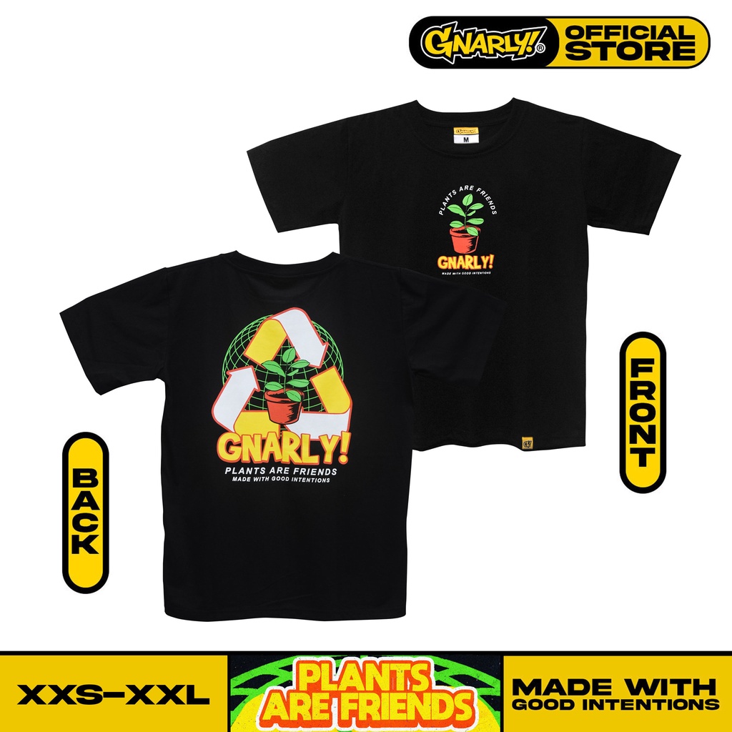 Gnarly! Plants Are Friends Tee | Shopee Philippines