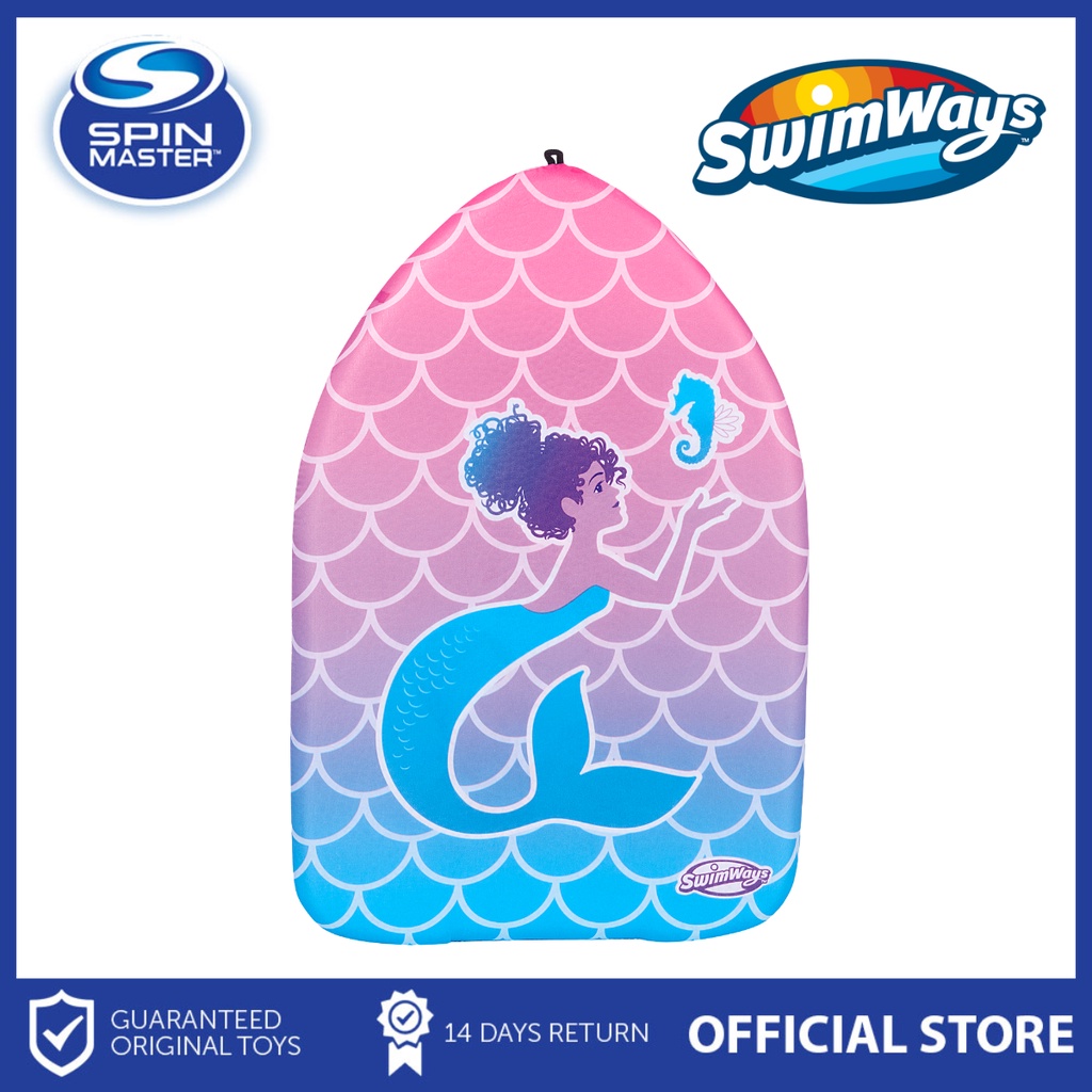 Swimways Kick Trainer Mermaid Print Swimming Pool Training Board ...