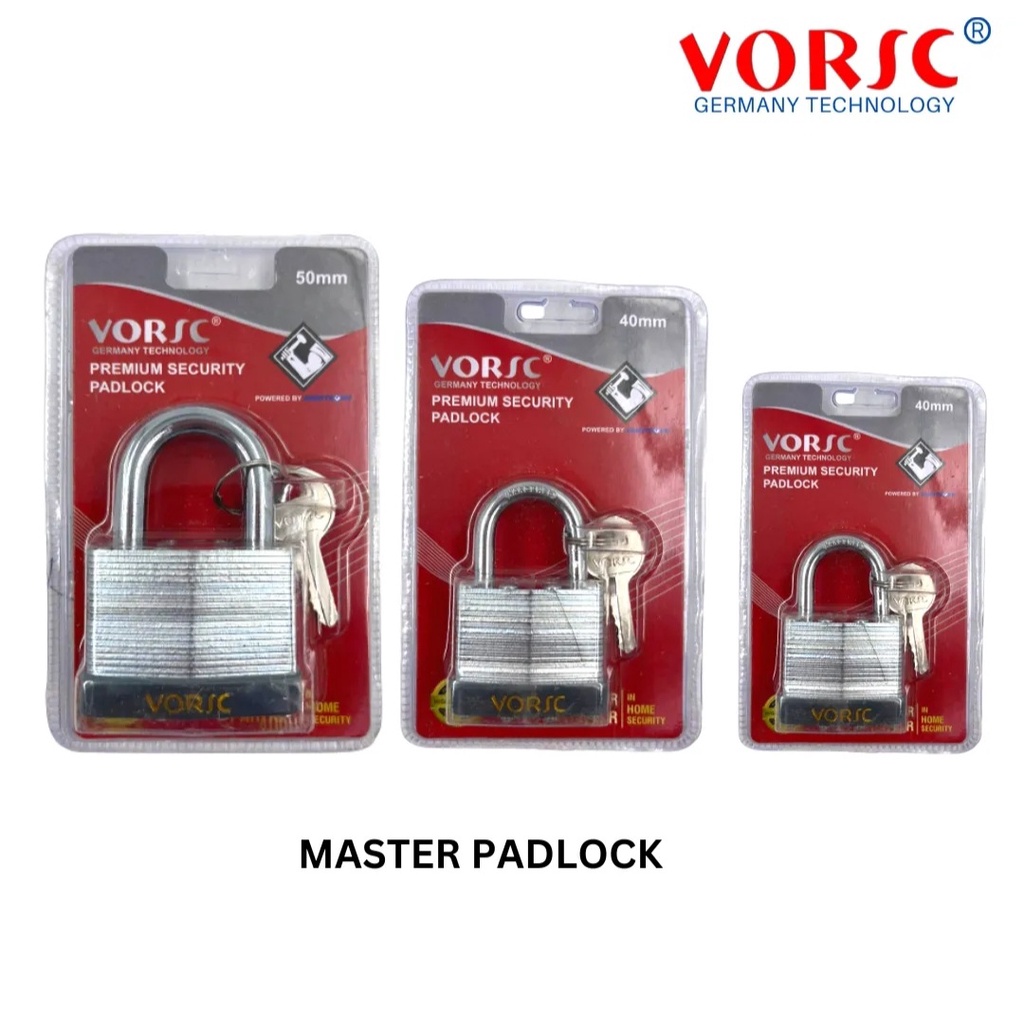 VORSC Security Padlock Master lock | Shopee Philippines