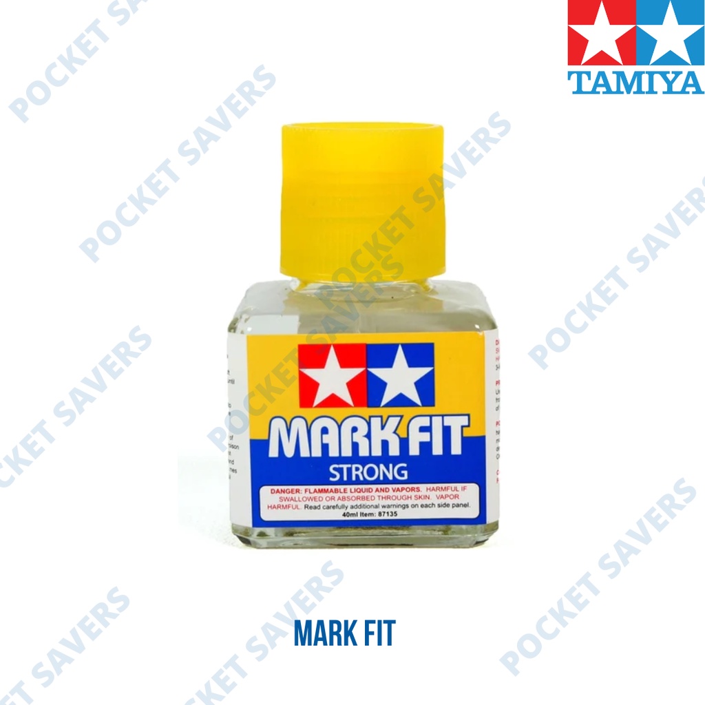 Tamiya Mark Fit 40 ml (Strong Decal Softener, Solvent) | Shopee Philippines
