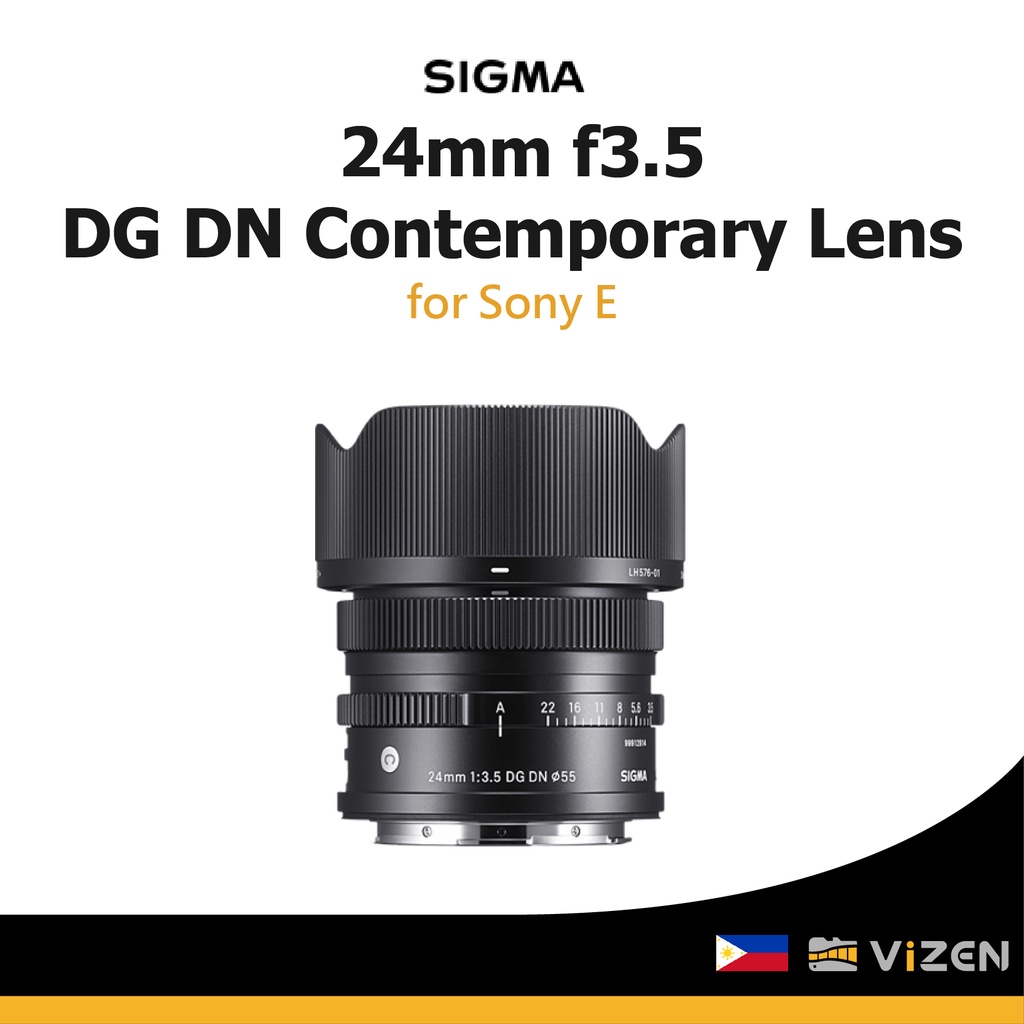 Sigma 24mm f3.5 DG DN Contemporary Lens for Sony E | Shopee Philippines