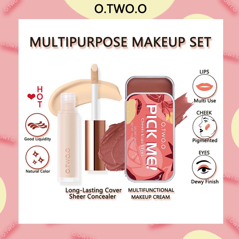 O.TWO.O Multi-functional Facical Beauty Set Metamorphic Concealer ...