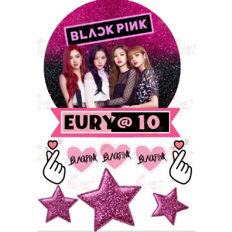 Personalized blackpink theme cake topper | Shopee Philippines