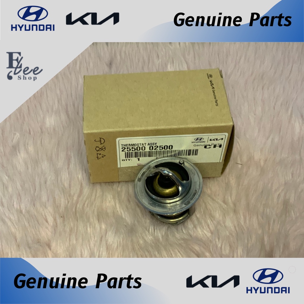 THERMOSTAT VALVE 82° 2550002500 for Getz, Atoz, Picanto, i10 | Shopee ...