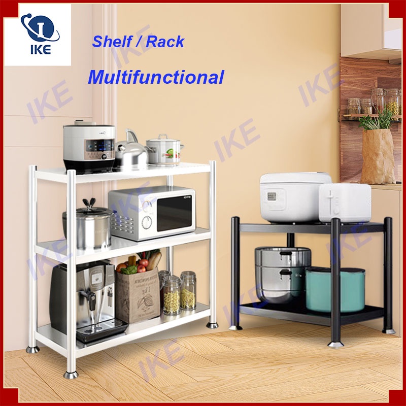 Small steel rack shelves rack metal rack organizer stante kitchen rack ...