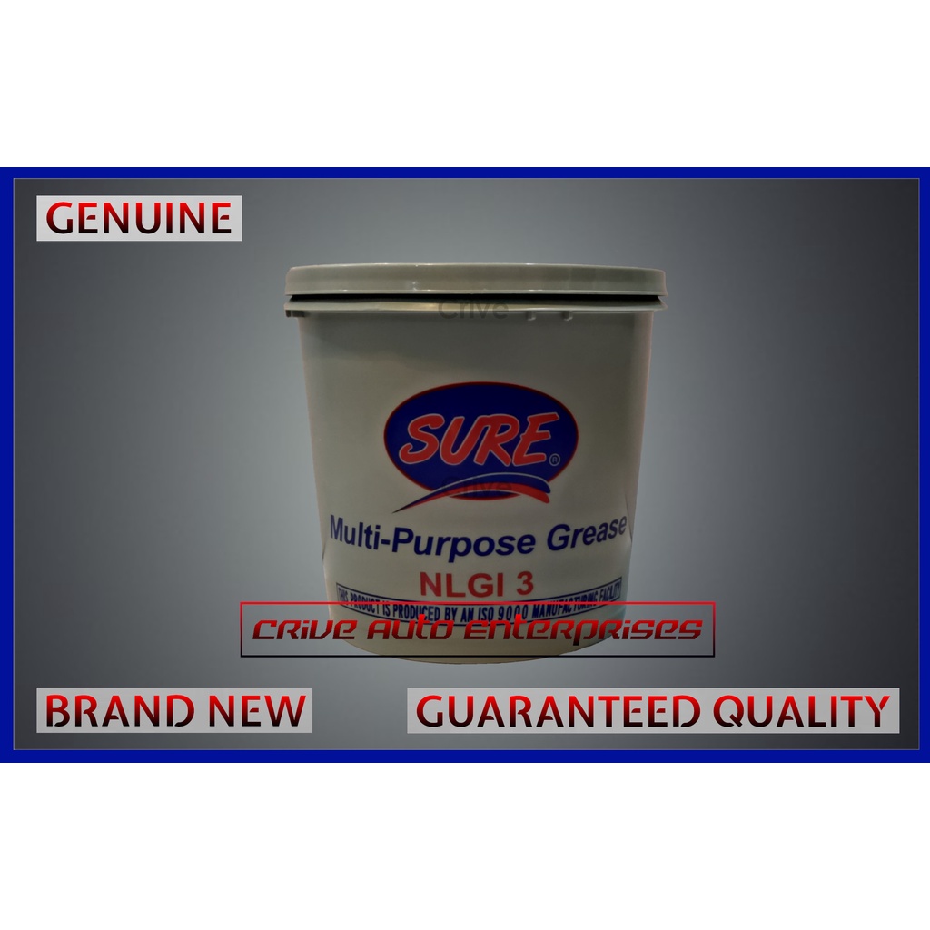 ORIGINAL Sure Multi-Purpose Grease NLGI 3 (2kl / 2 kilo) | Shopee ...