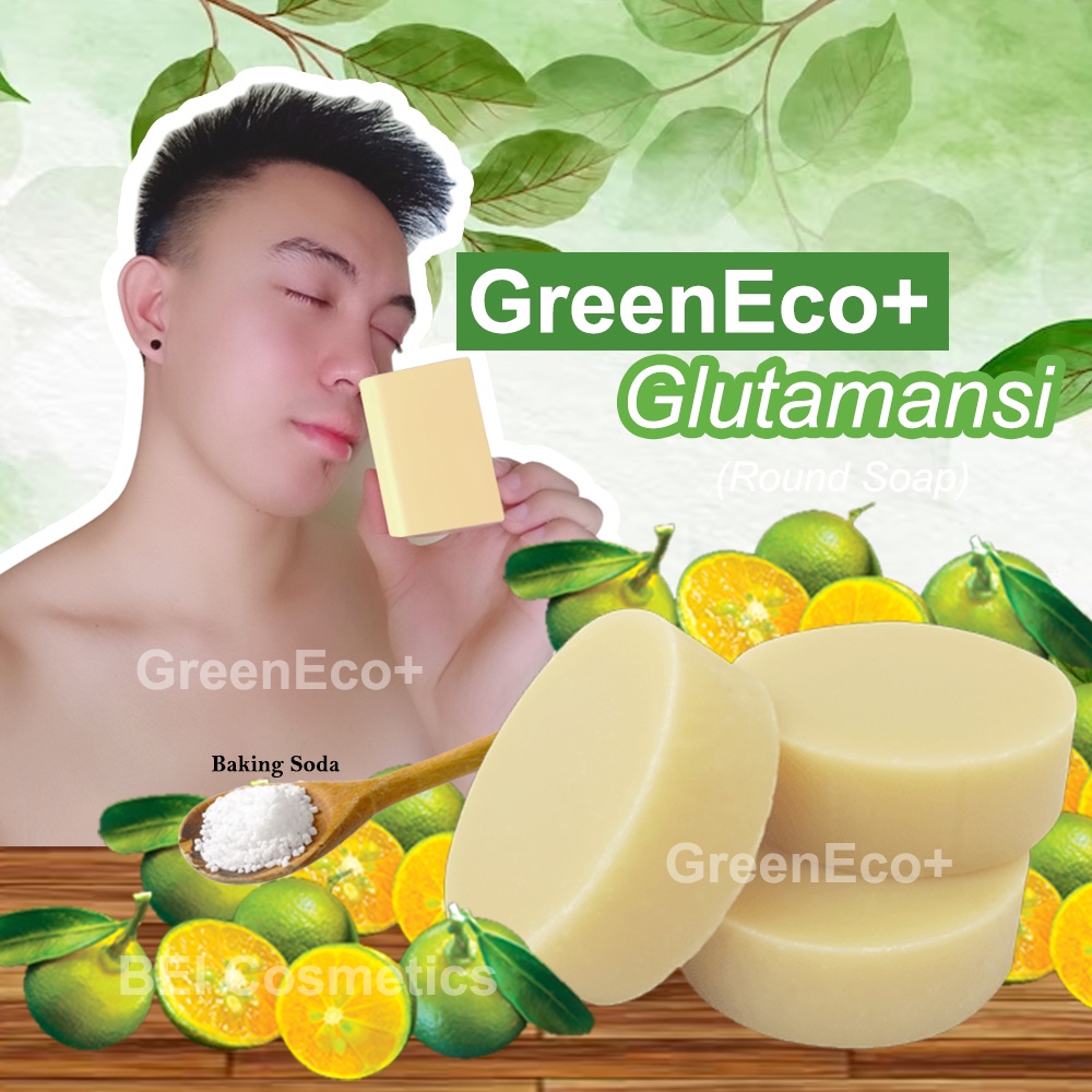 [ORIGINAL] GreenEco+ Glutamansi Whitening Soap with Baking Soda ...